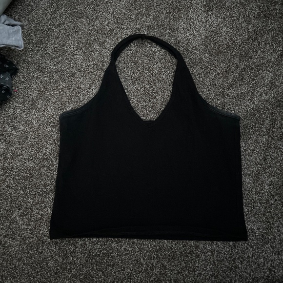 Brandy Melville | Tops | Brandy Melville Black Halter Top | Poshmark